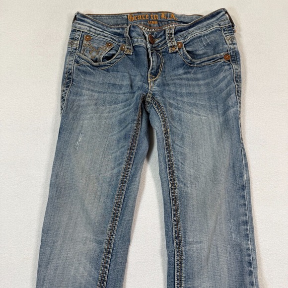 Grace in LA | Jeans | Grace In La Womens Bootcut Jeans Size 5 Medium ...
